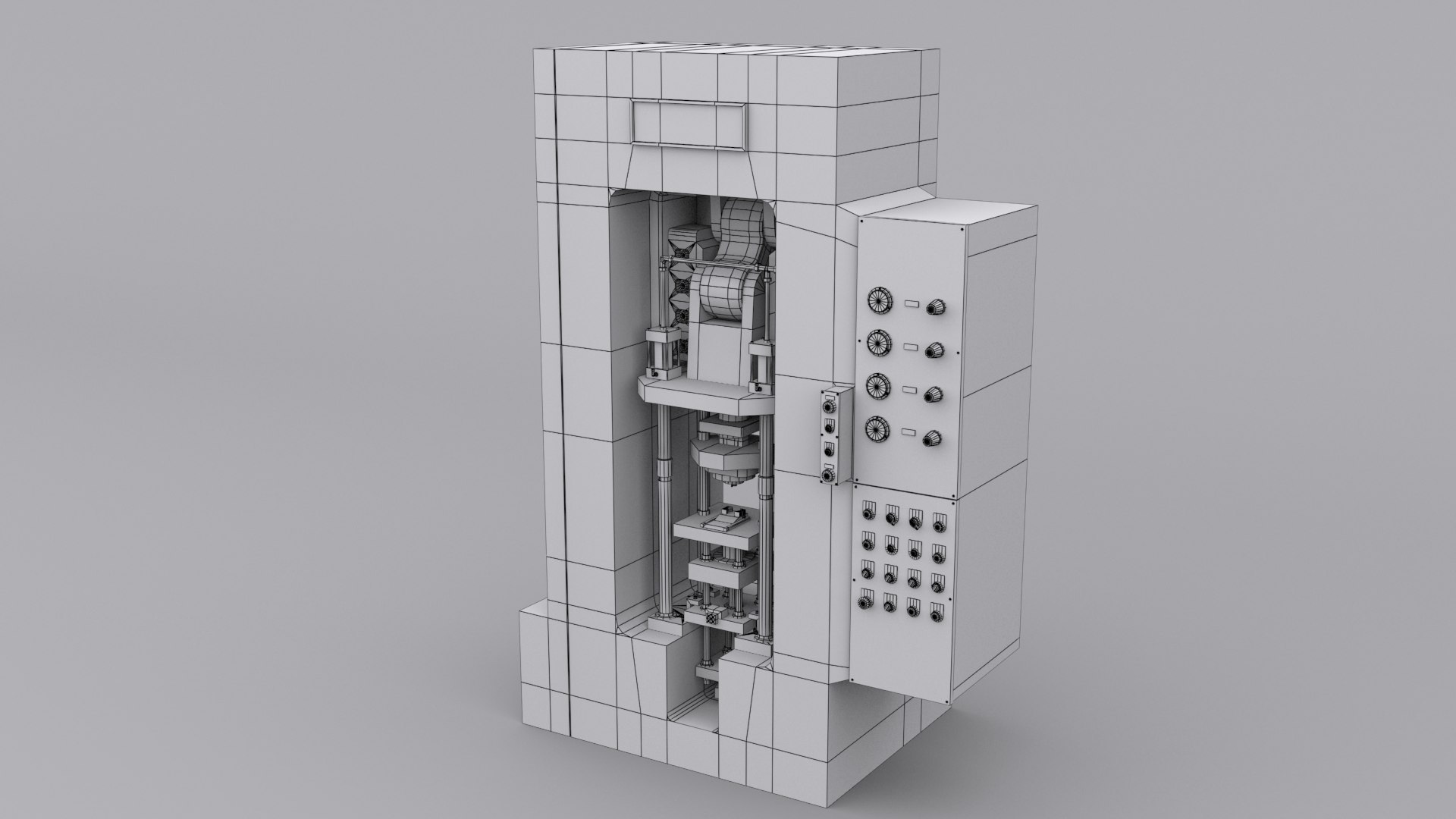 Press 3D Model - TurboSquid 1505867