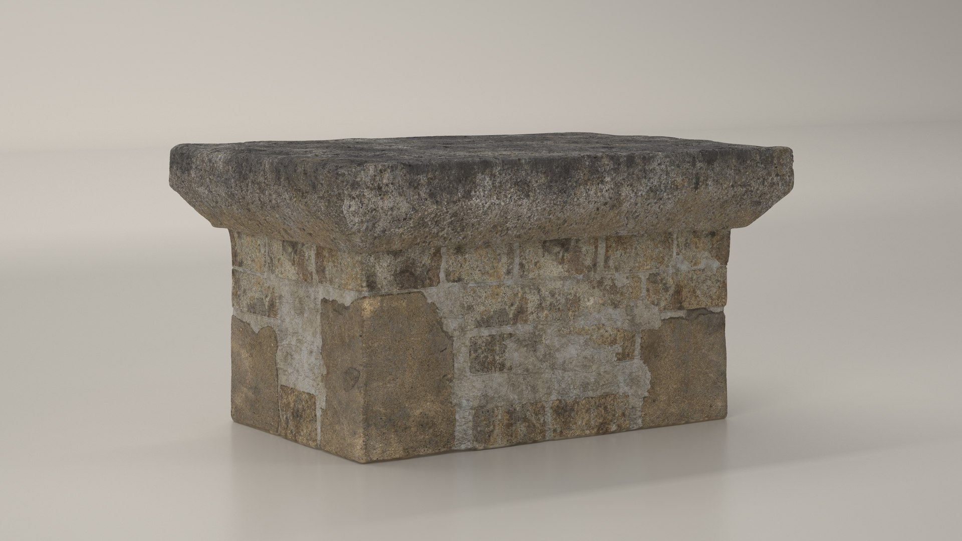 3D Stone Altar - TurboSquid 2198541