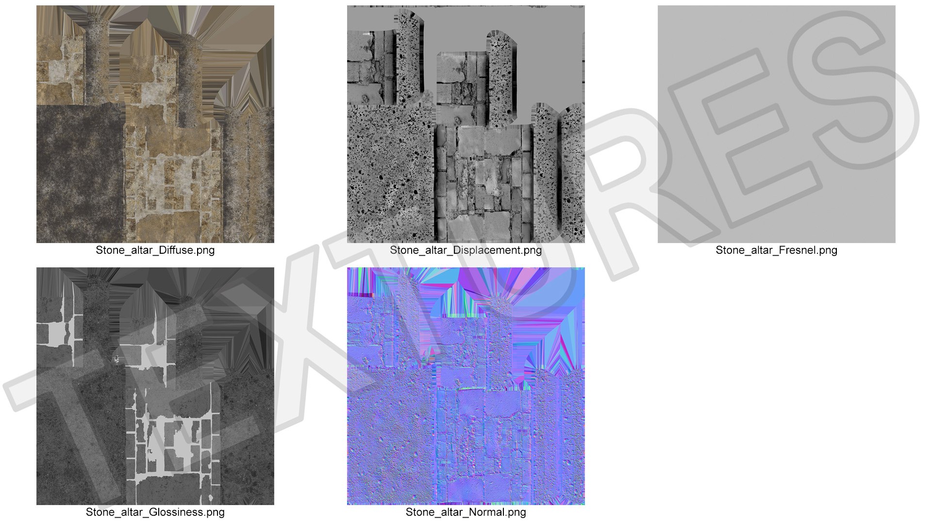 3D Stone Altar - TurboSquid 2198541