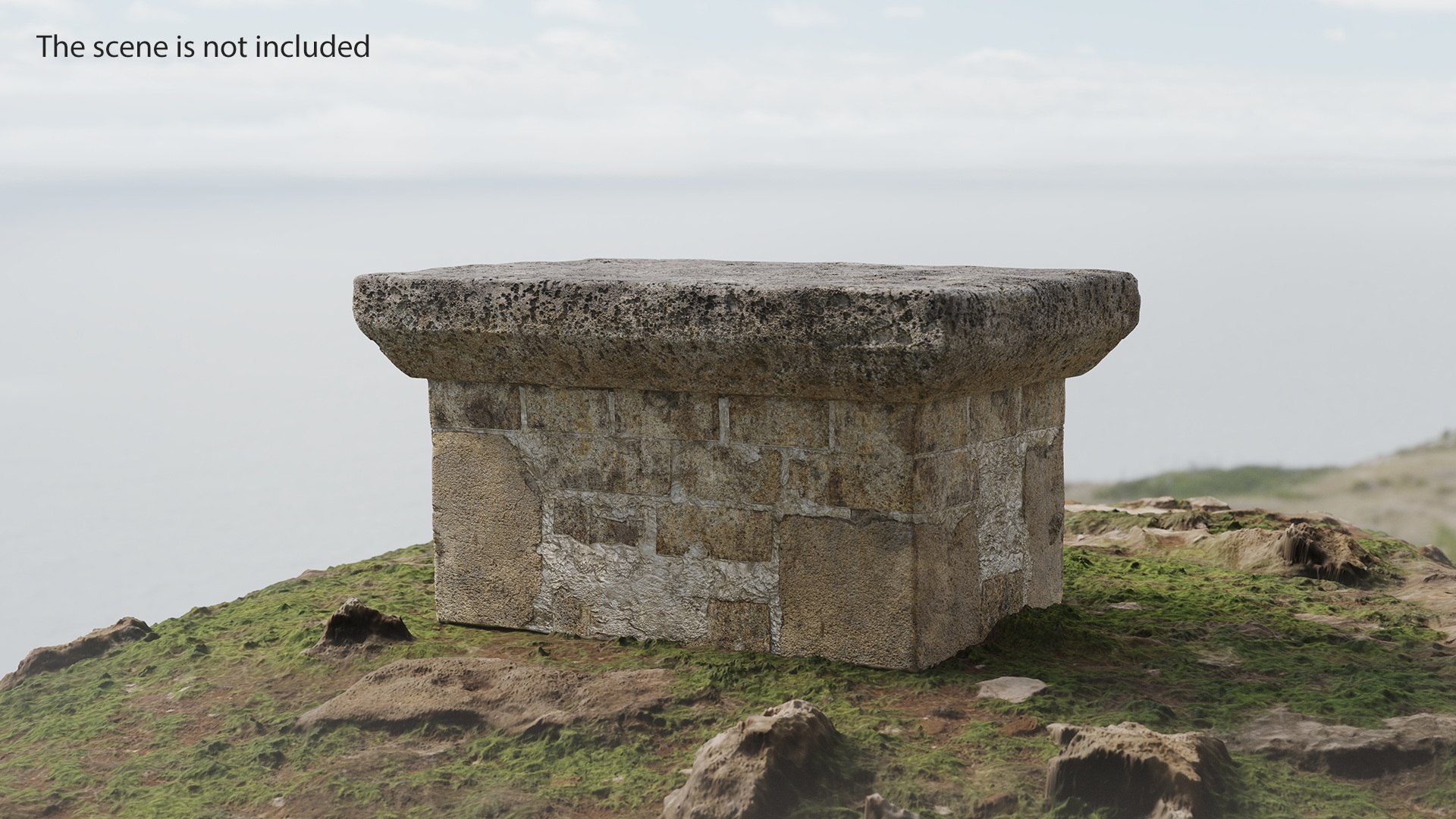 3D Stone Altar - TurboSquid 2198541