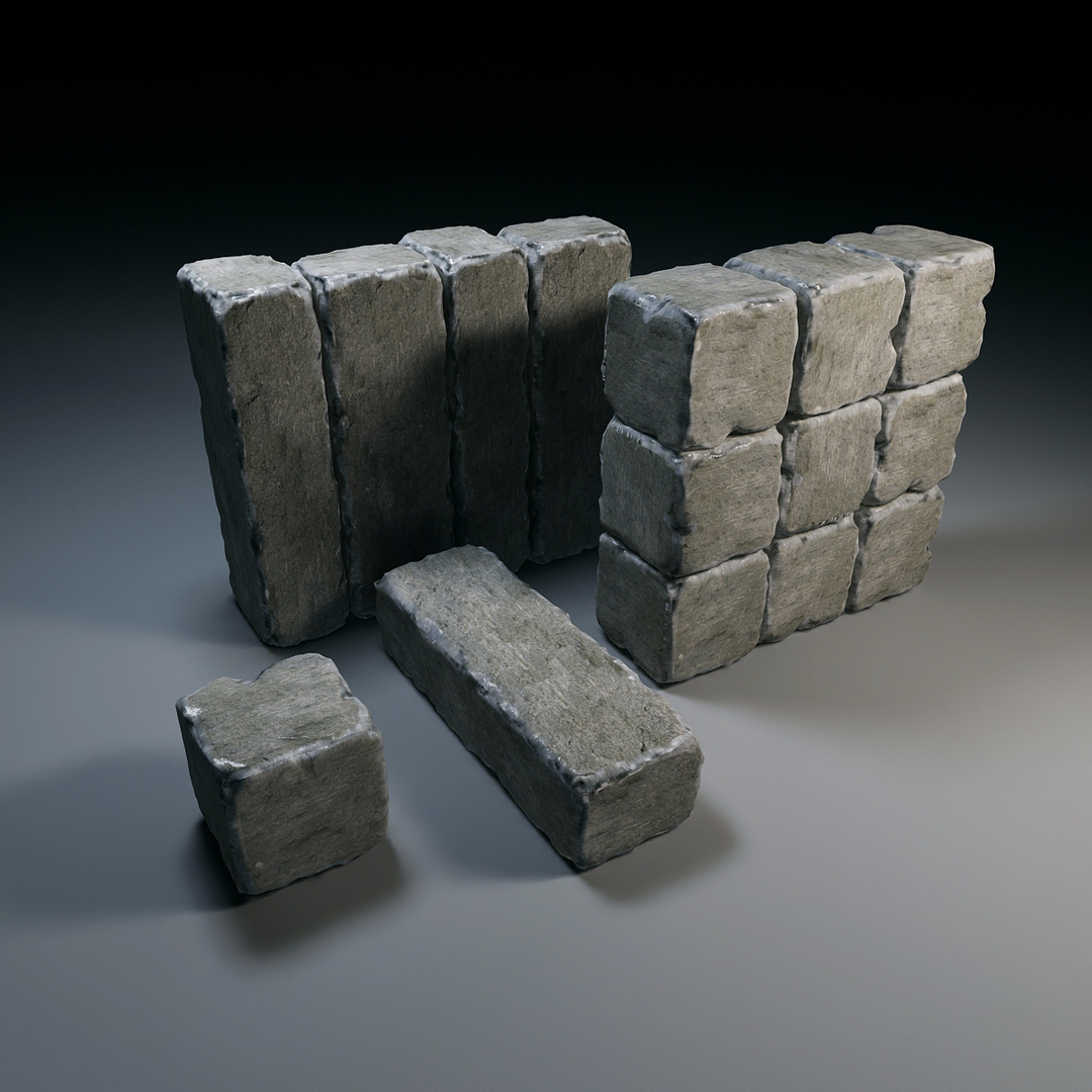 Stone 3d Max
