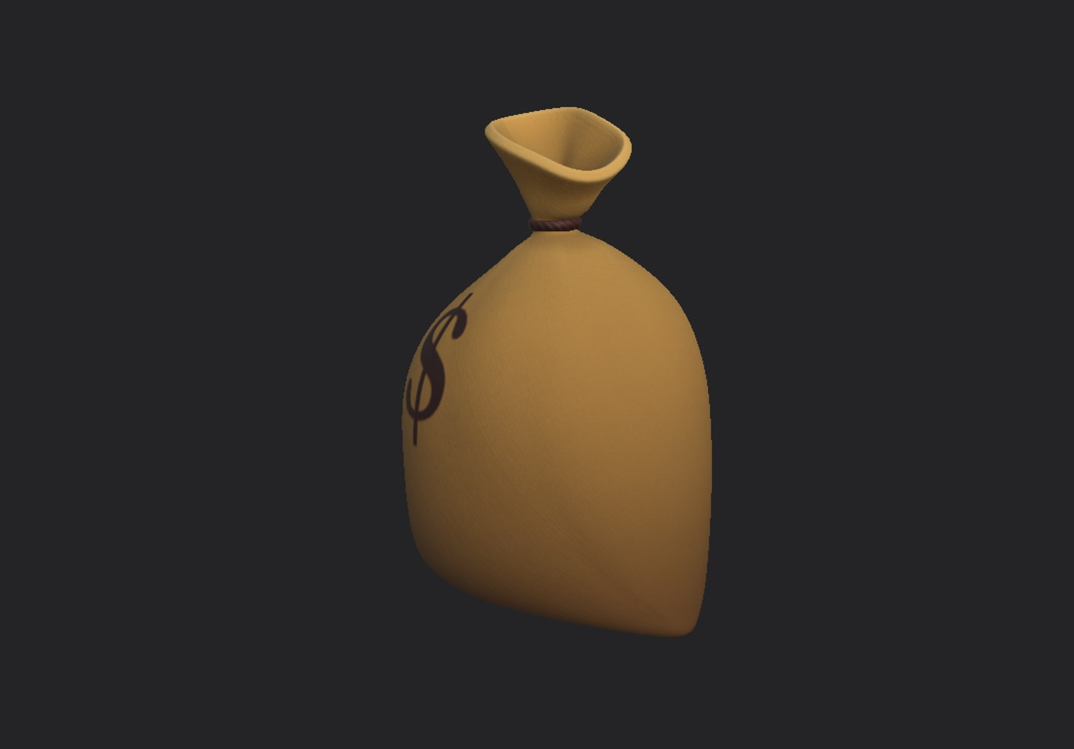 3D Money Bag Model - TurboSquid 1472686