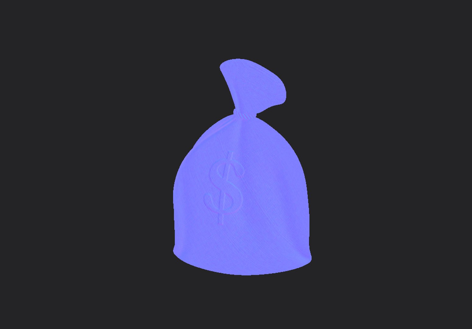 3D Money Bag Model - TurboSquid 1472686