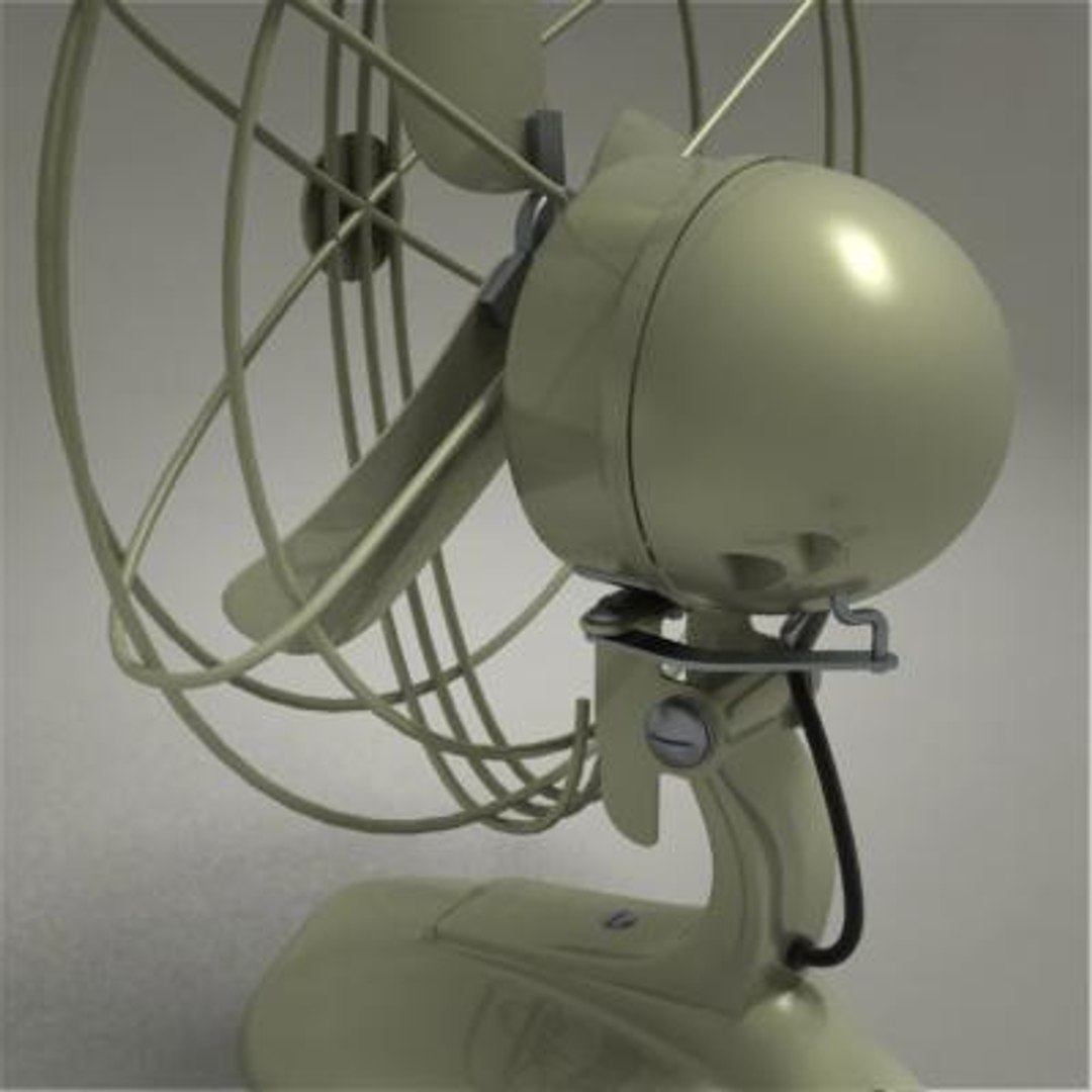 3d Model Table Fan