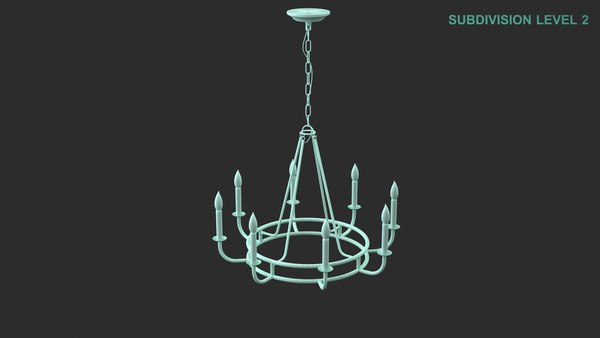 3D Chandelier - TurboSquid 2001091
