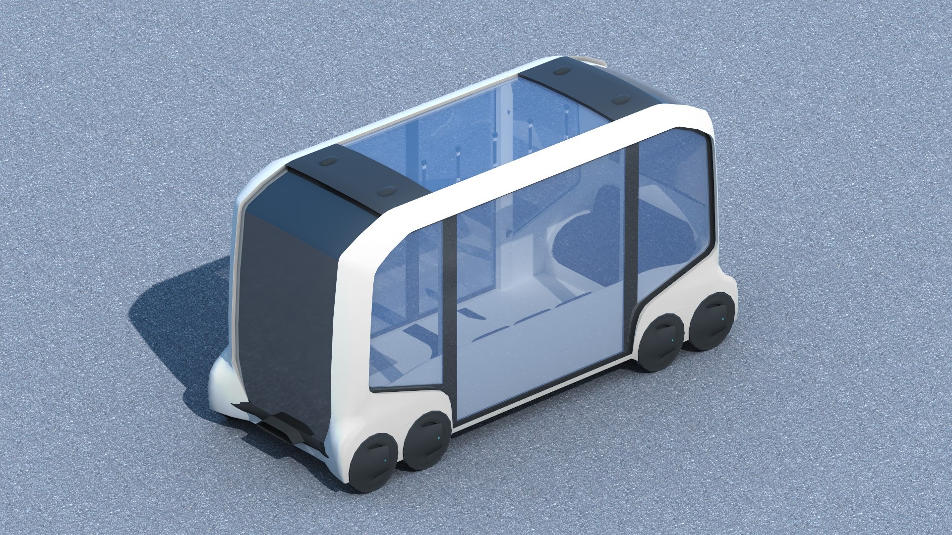 Toyota E-palette 3D Model - TurboSquid 1600699