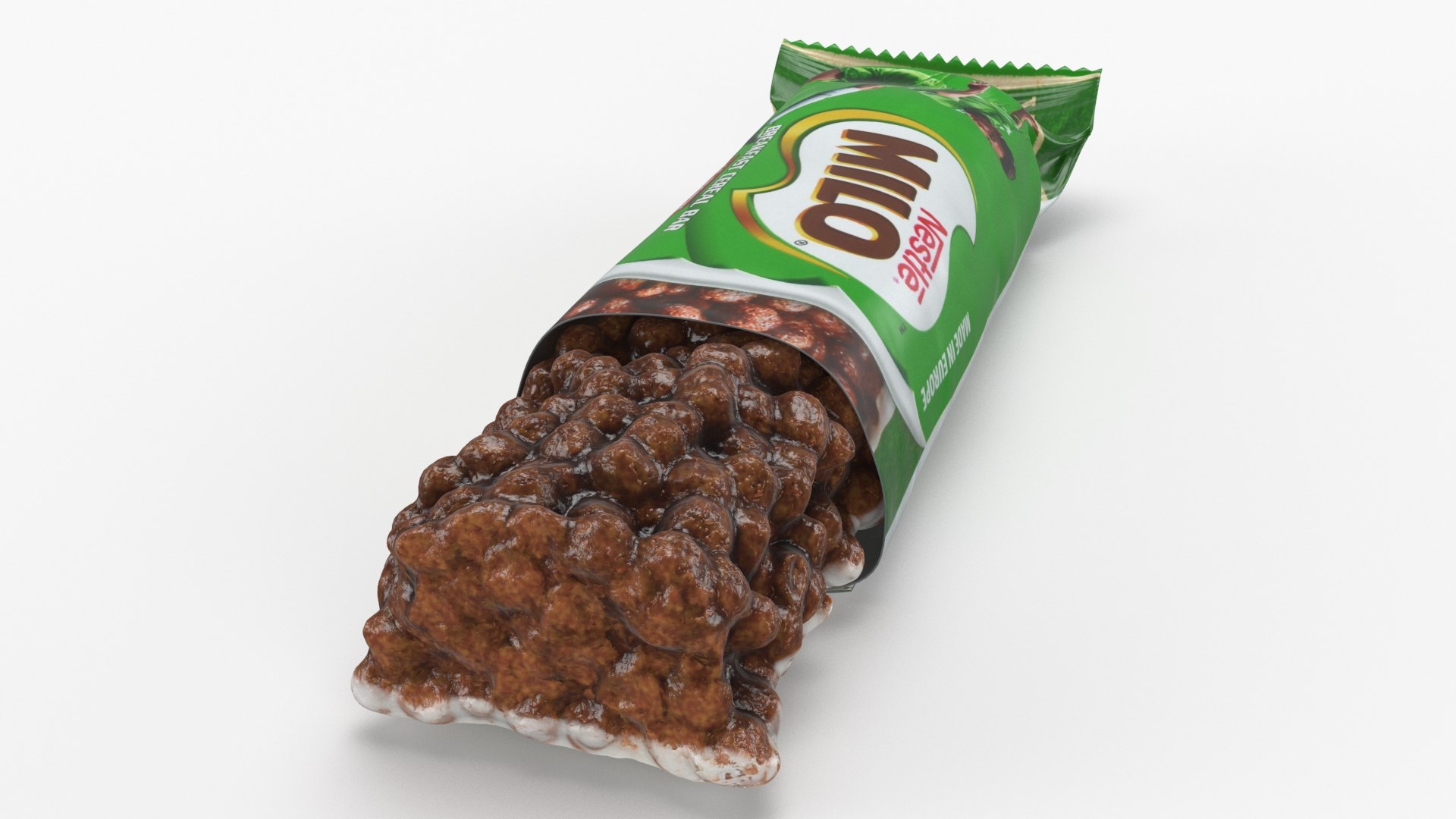 Milo Breakfast Cereal Bar 3D model - TurboSquid 1797953