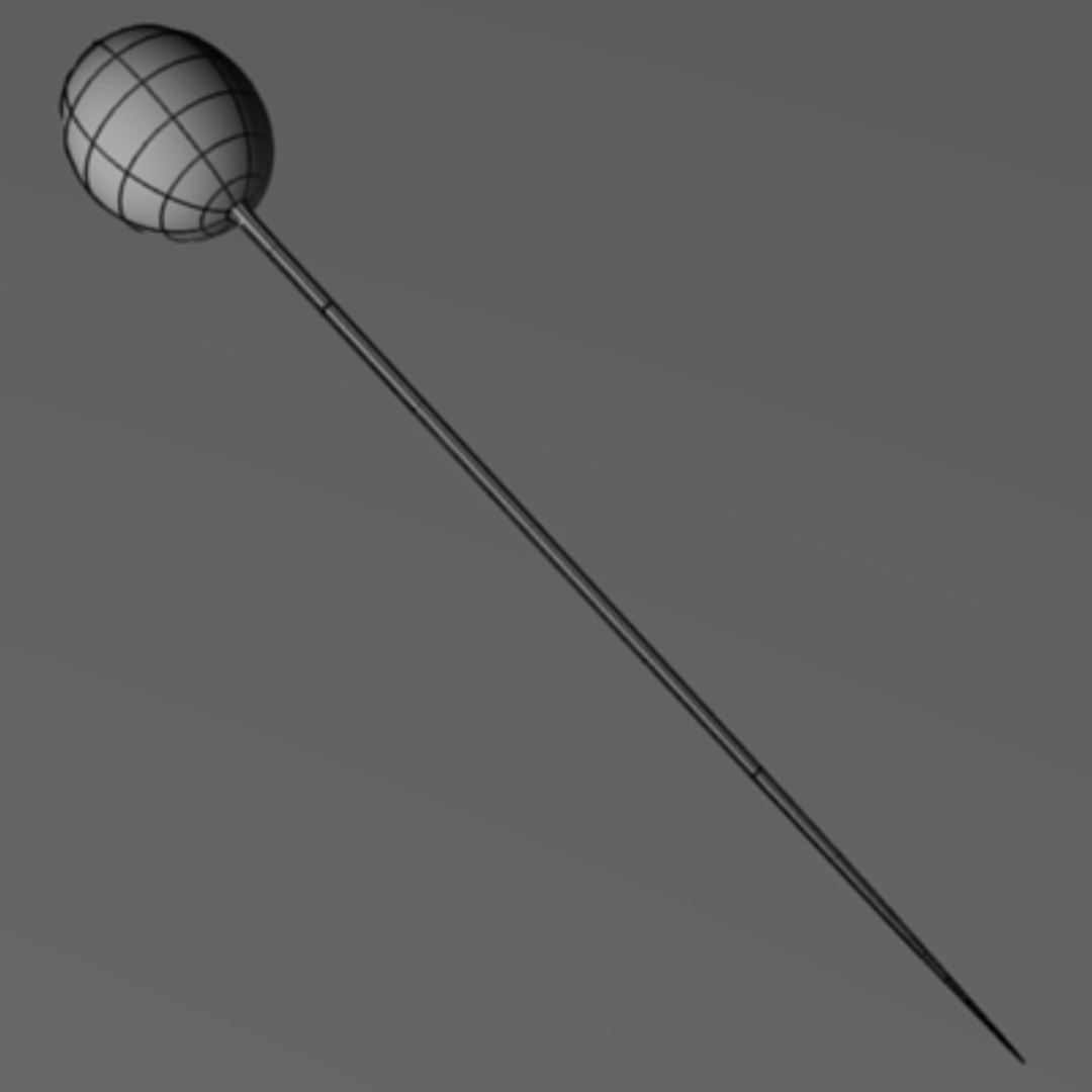 3d pin paperpin model