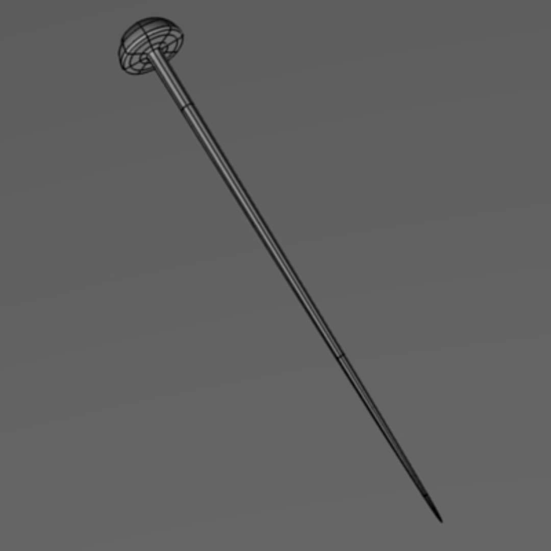 3d pin paperpin model