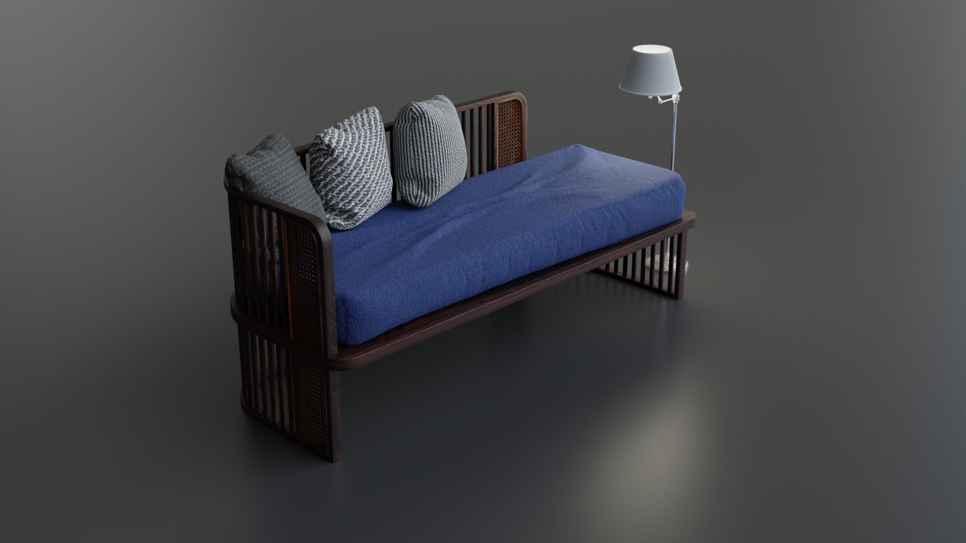 3D Model Indochine Sofa - TurboSquid 1794579