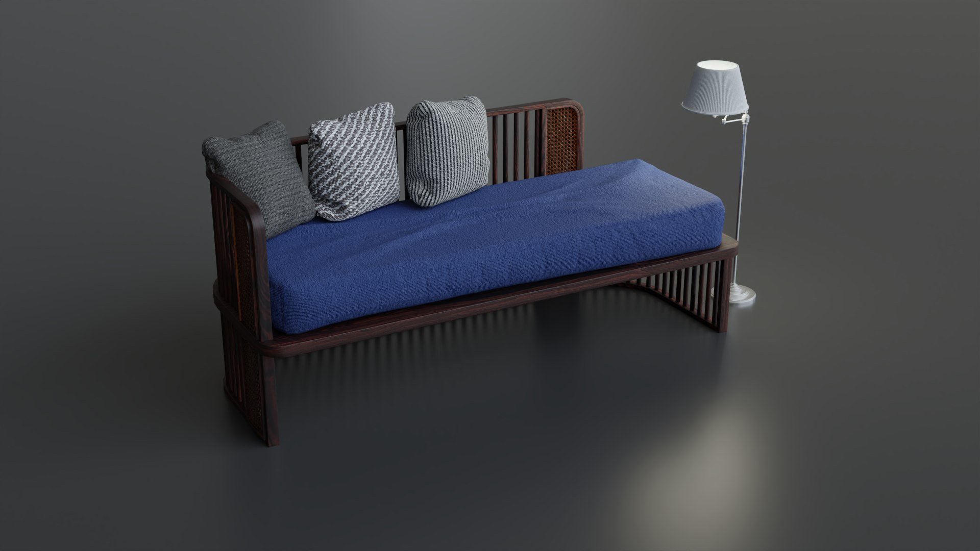 3D Model Indochine Sofa - TurboSquid 1794579
