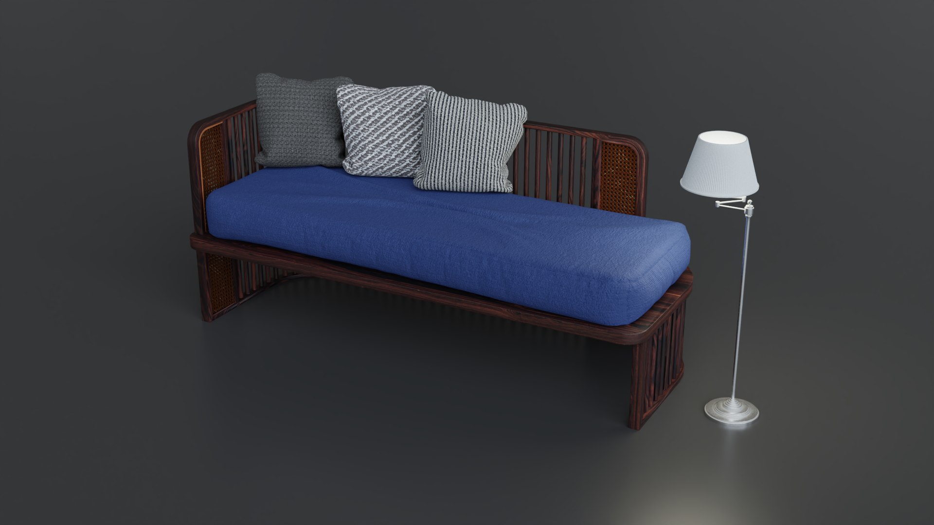 3D Model Indochine Sofa - TurboSquid 1794579