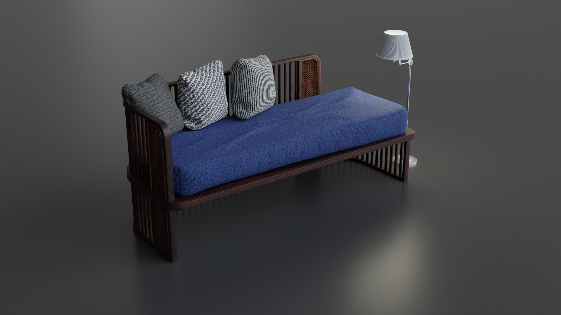 3D Model Indochine Sofa - TurboSquid 1794579