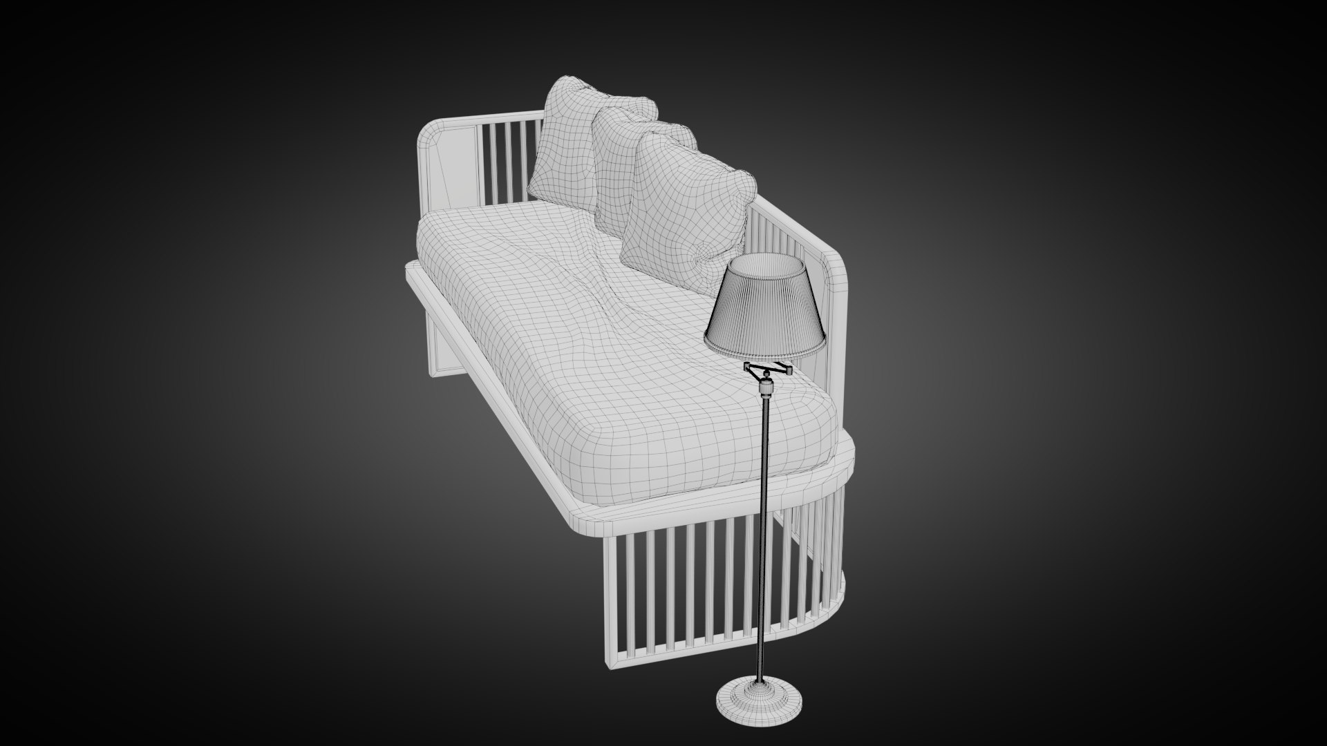 3D Model Indochine Sofa - TurboSquid 1794579