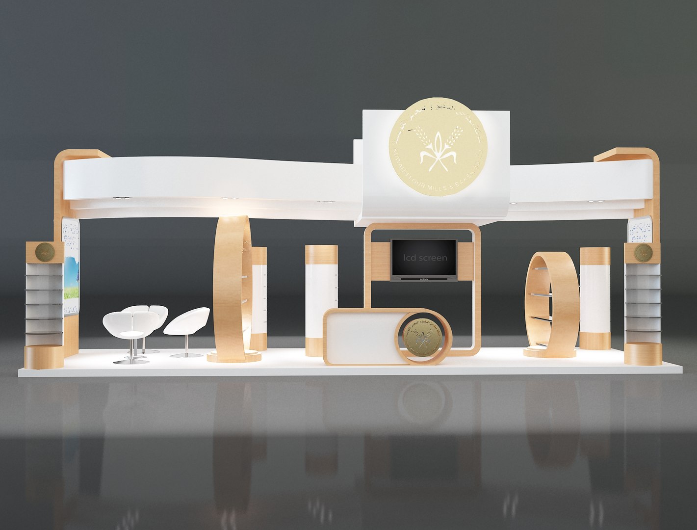 3D Booth Exhibition Stand A 625c Model - TurboSquid 2119846