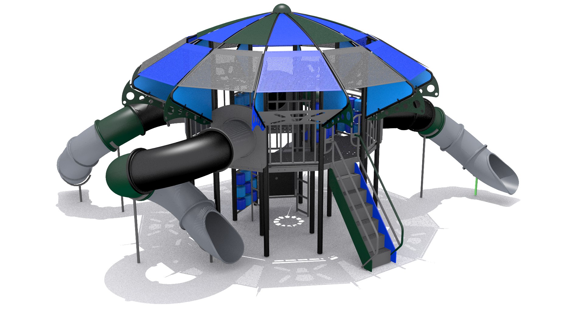 UFO Playground 3D Model - TurboSquid 1810580