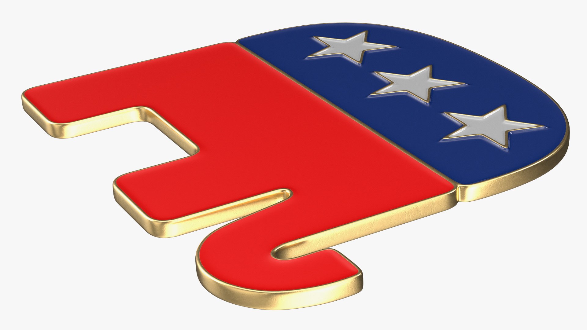 3D Republican Party Elephant Symbol Model - TurboSquid 2318962
