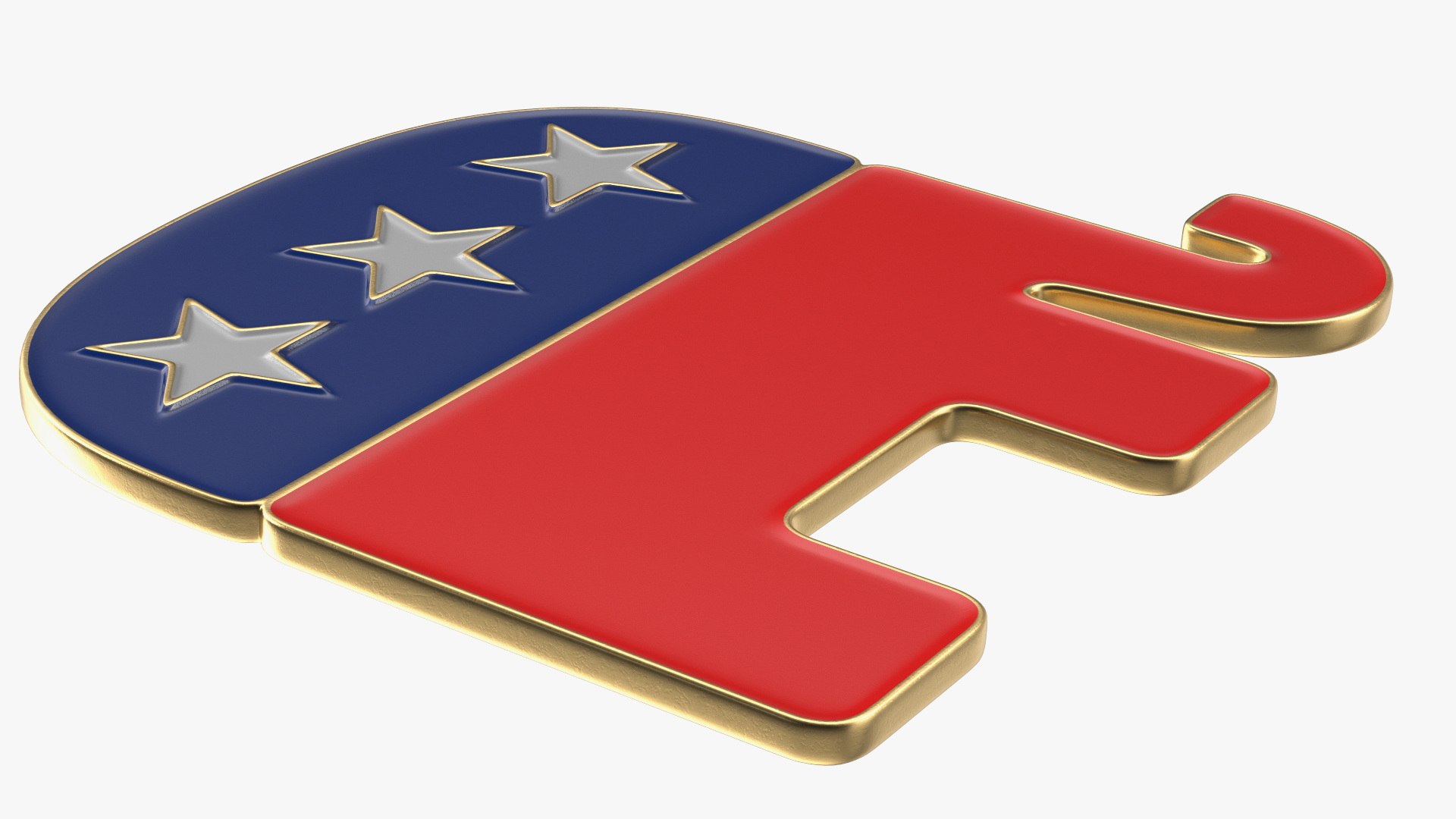 3D Republican Party Elephant Symbol Model - TurboSquid 2318962