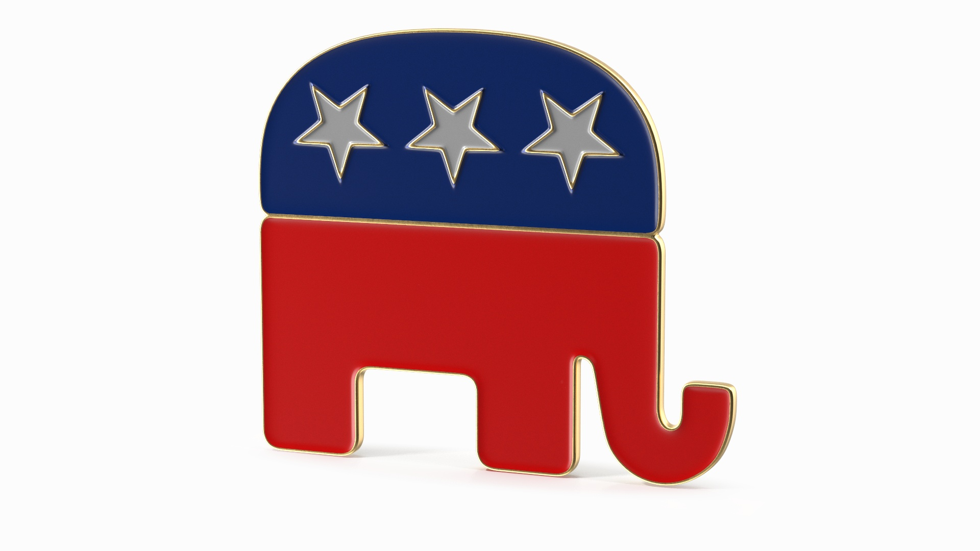 3D Republican Party Elephant Symbol Model - TurboSquid 2318962