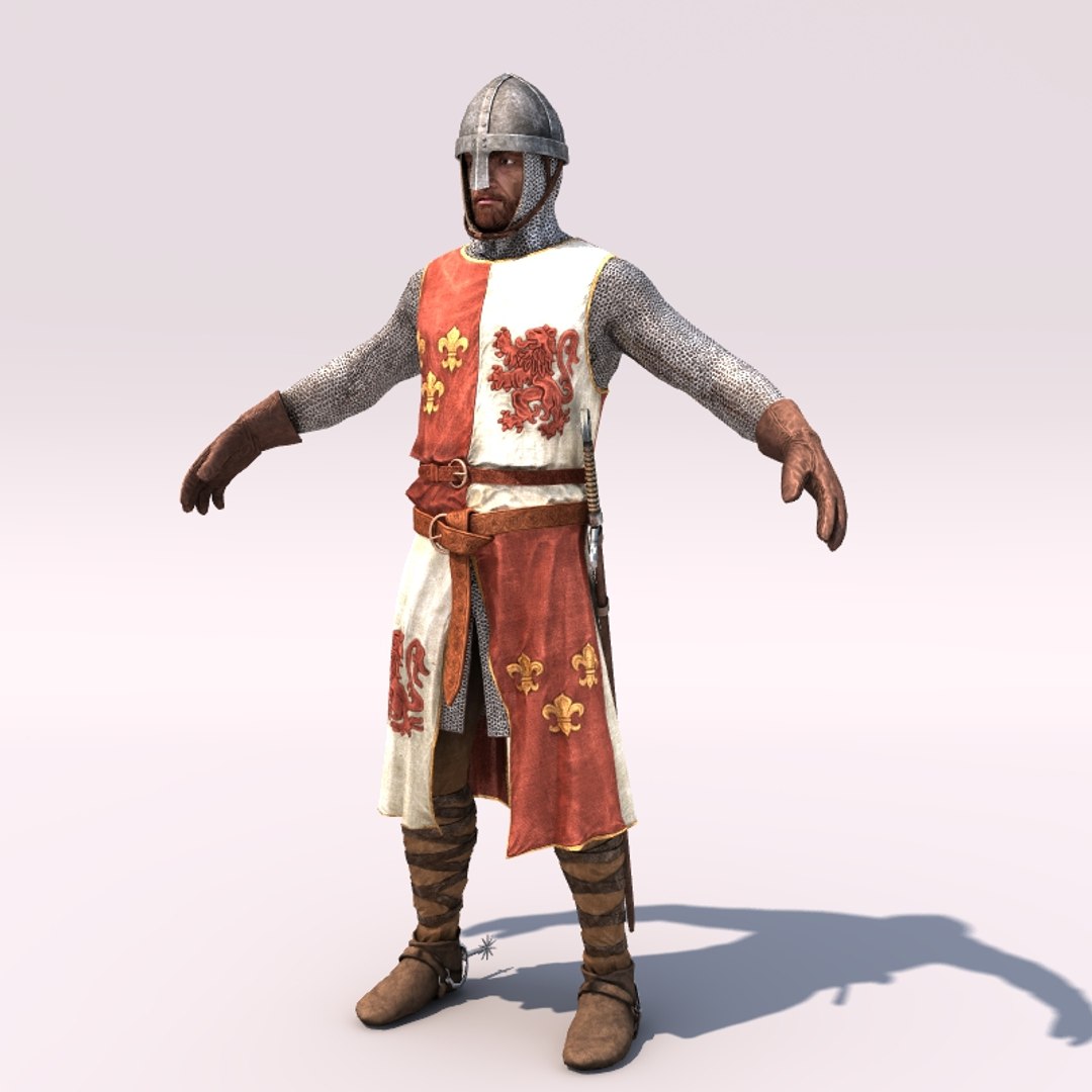 Medieval Heraldic Knight Helmet 3d Model