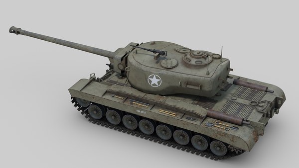 3D T29 Heavy Tank model - TurboSquid 1746996
