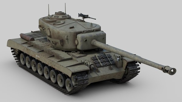 3D T29 Heavy Tank model - TurboSquid 1746996
