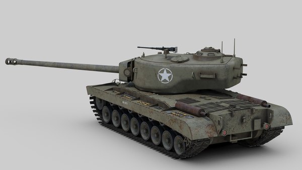 3D T29 Heavy Tank model - TurboSquid 1746996