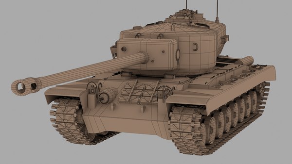 3D T29 Heavy Tank model - TurboSquid 1746996