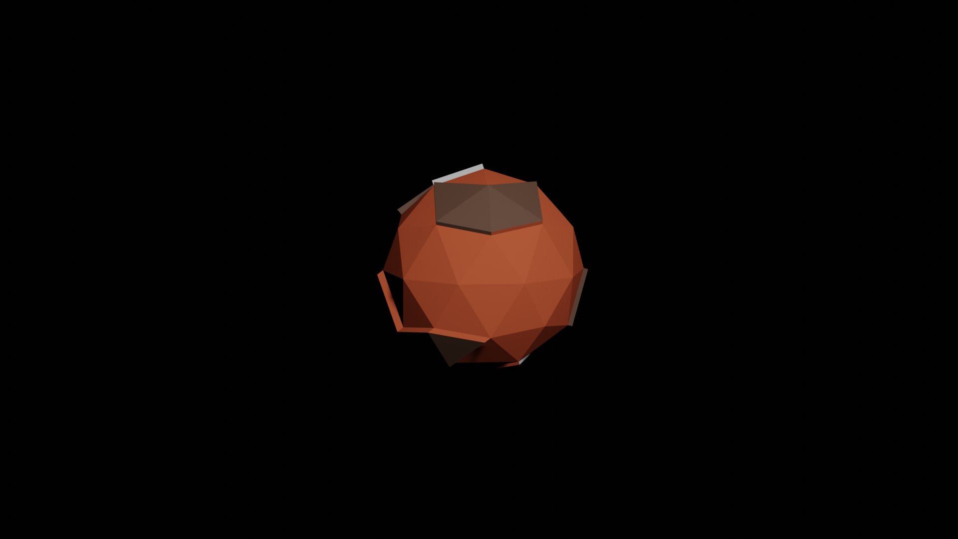 3D Low Poly Mars Model - TurboSquid 1751518