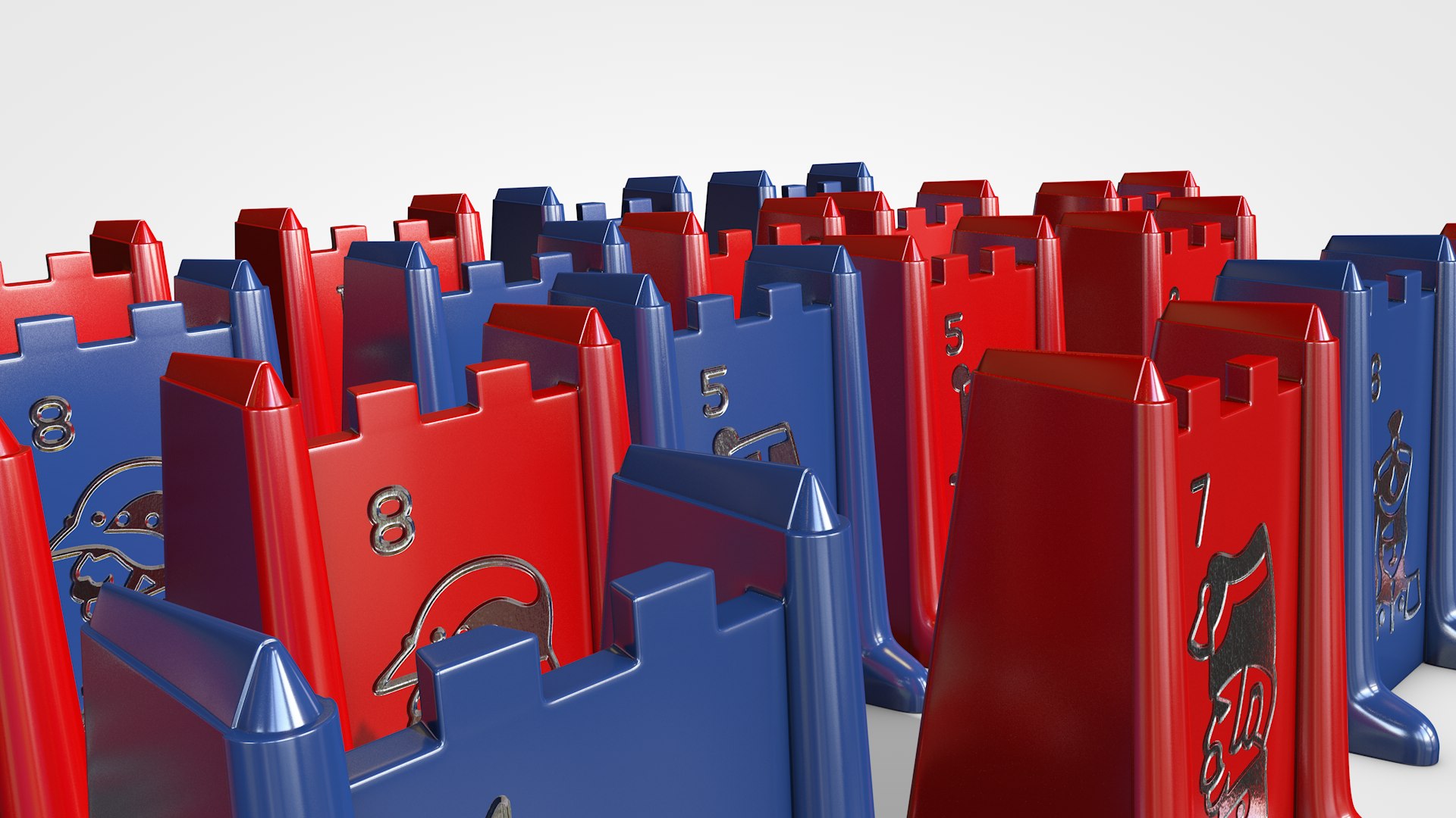 Stratego Set Model - TurboSquid 2025276