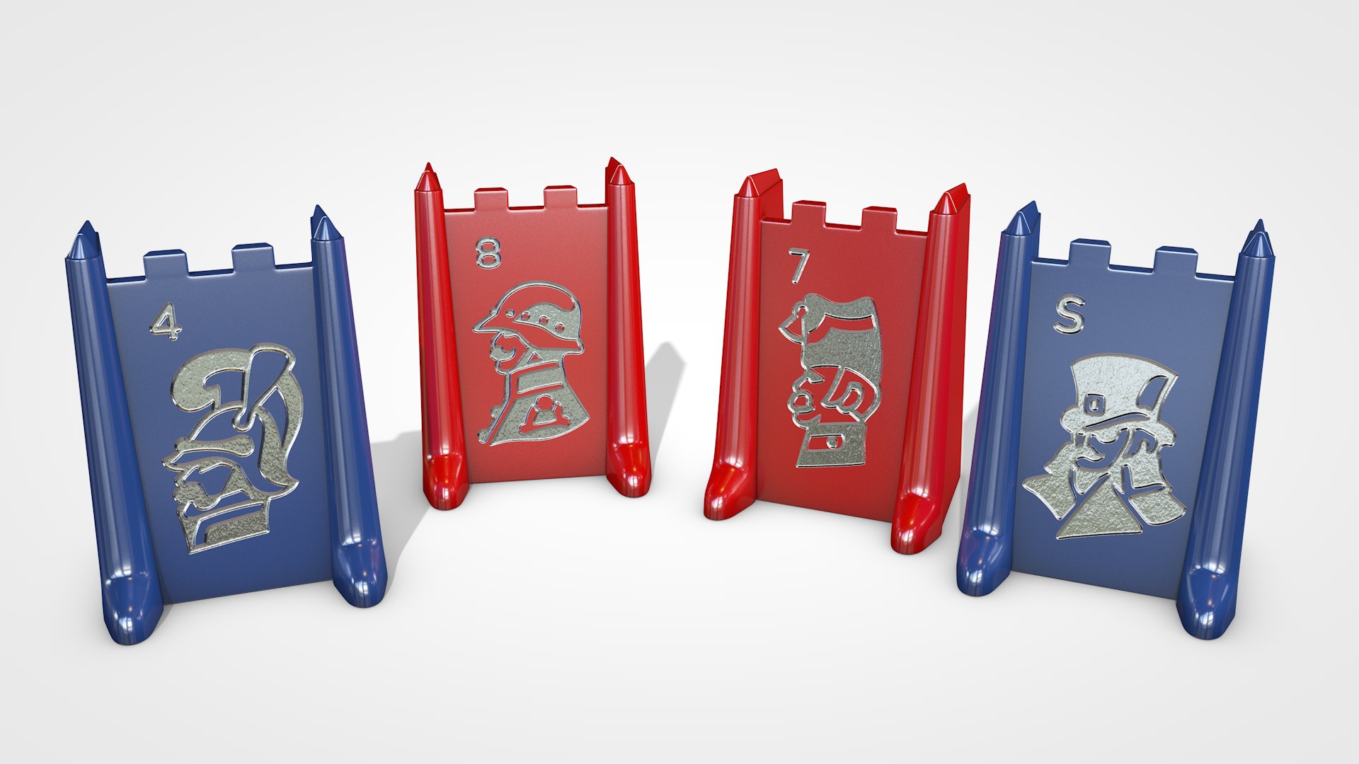 Stratego Set Model - TurboSquid 2025276