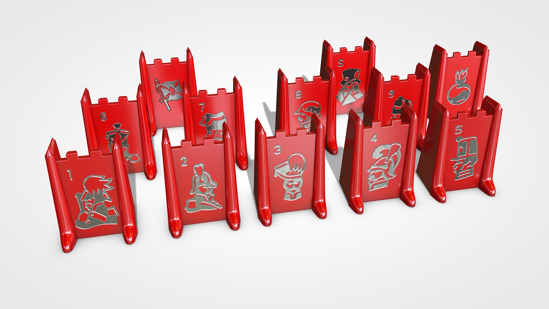 Stratego Set Model - TurboSquid 2025276