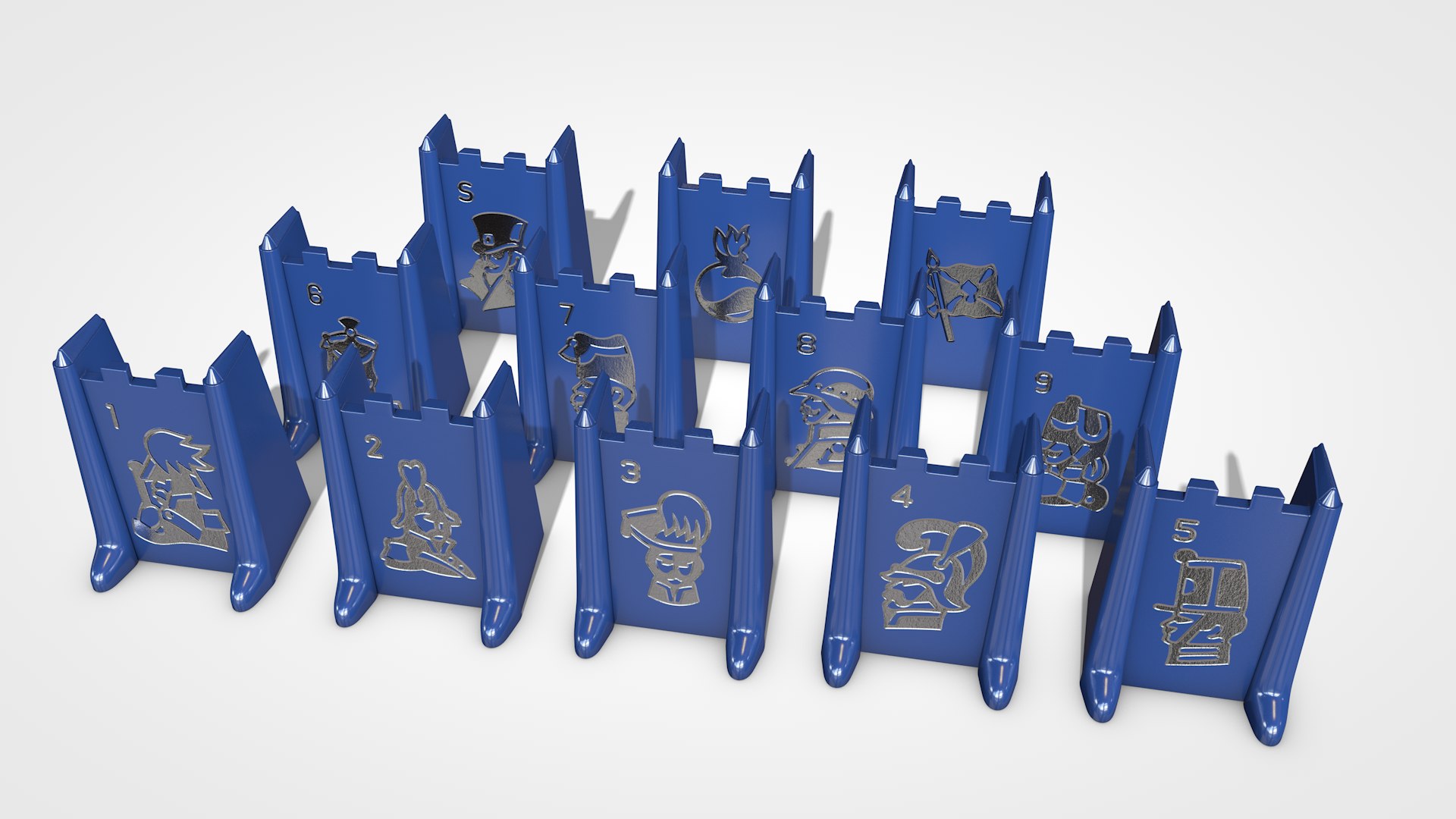 Stratego Set Model - TurboSquid 2025276