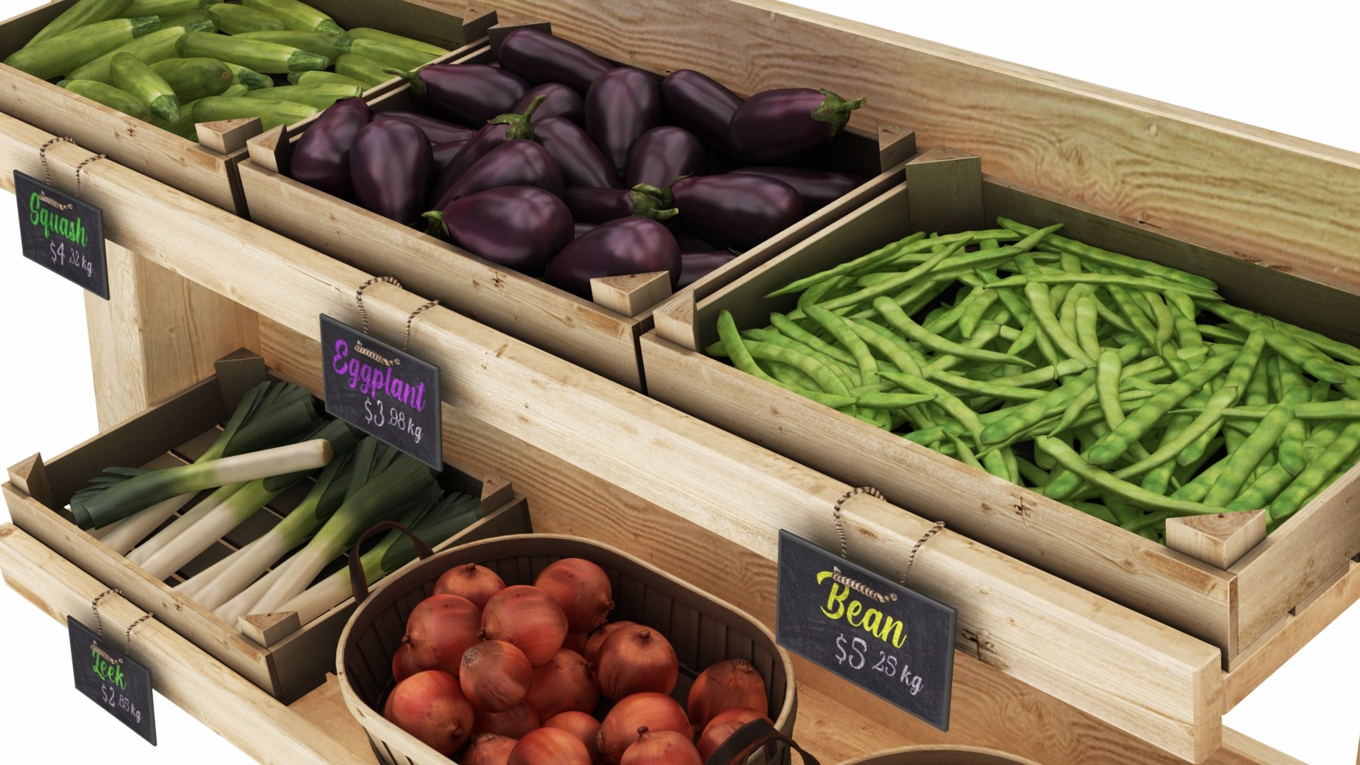 Fruit Display 3 3D Model - TurboSquid 1550301