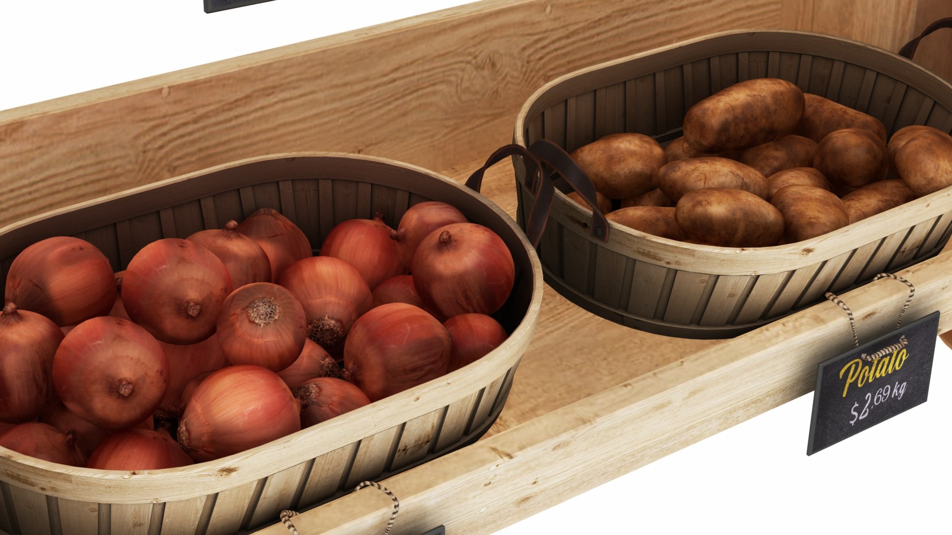 Fruit display 3 3D model - TurboSquid 1550301