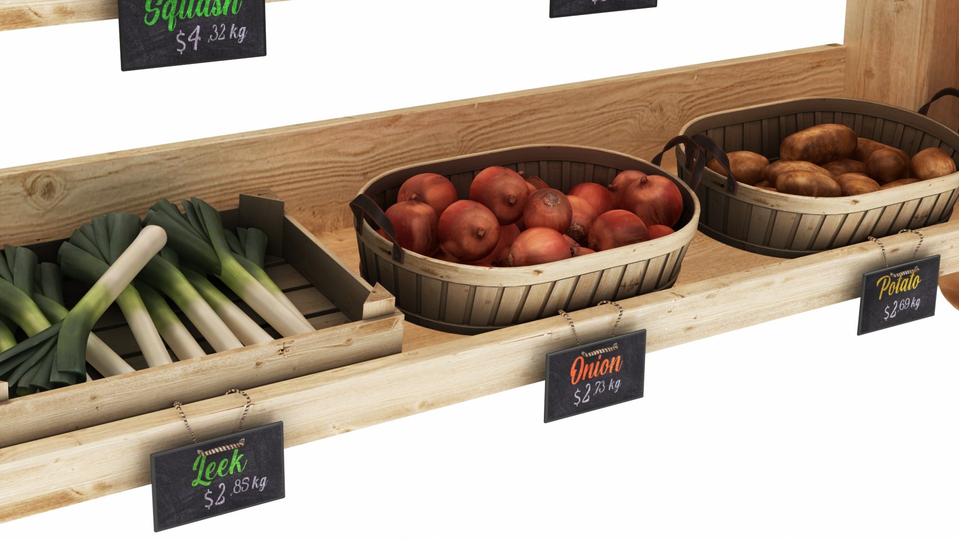 Fruit Display 3 3D Model - TurboSquid 1550301