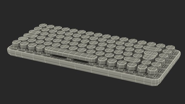 modelo 3d Teclado Logitech Pop Key verde menta - TurboSquid 1974424