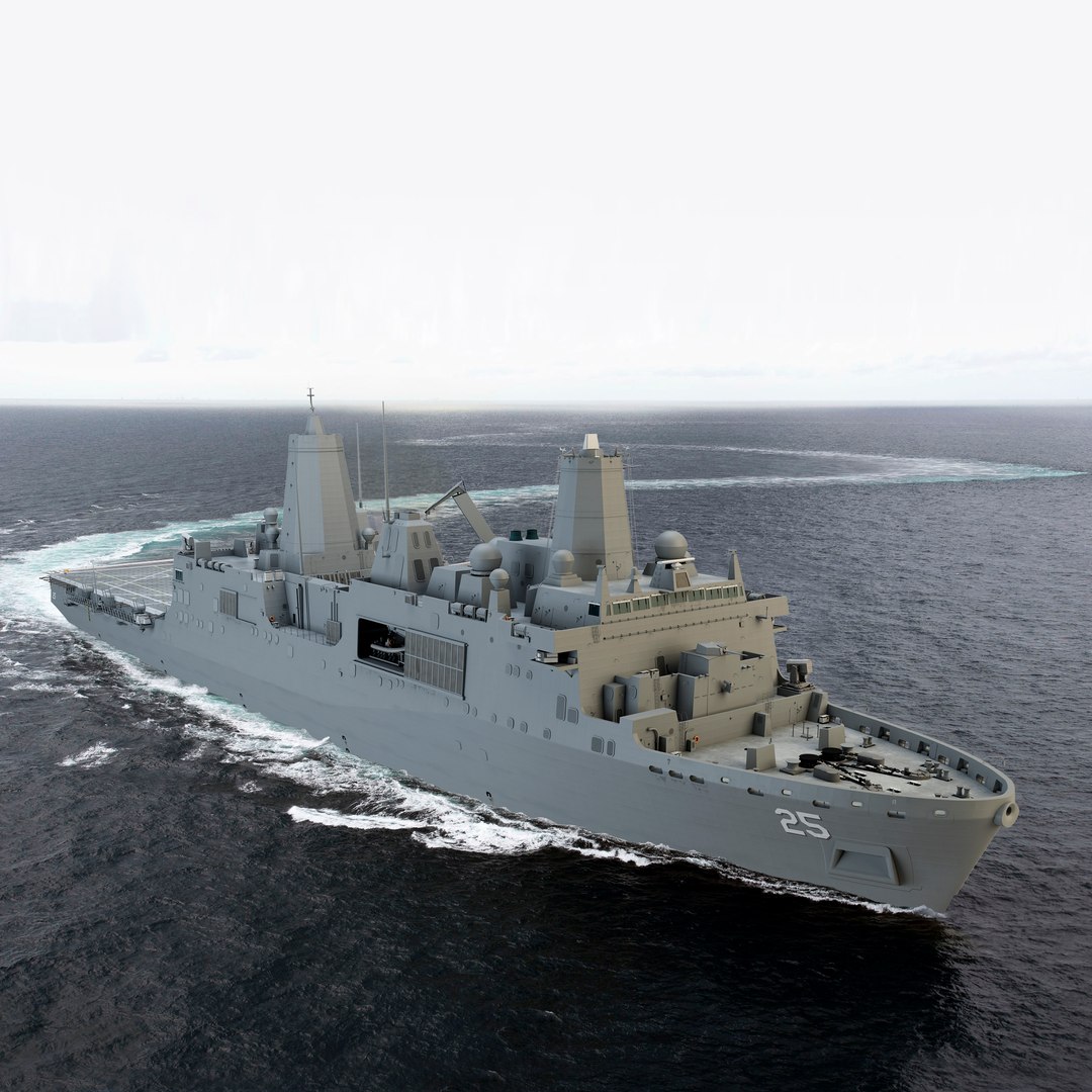 3d model uss somerset