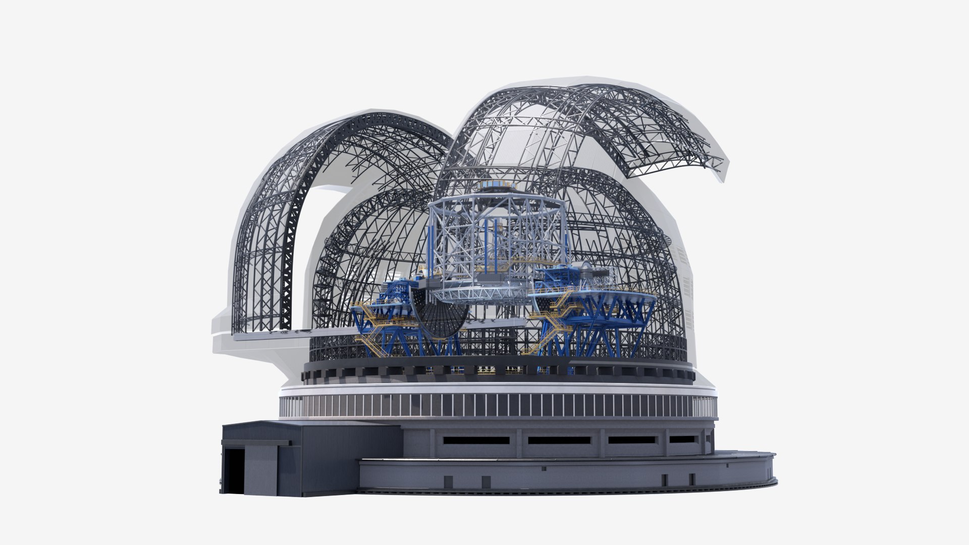 Extremely Large Telescope ELT Model - TurboSquid 2276034