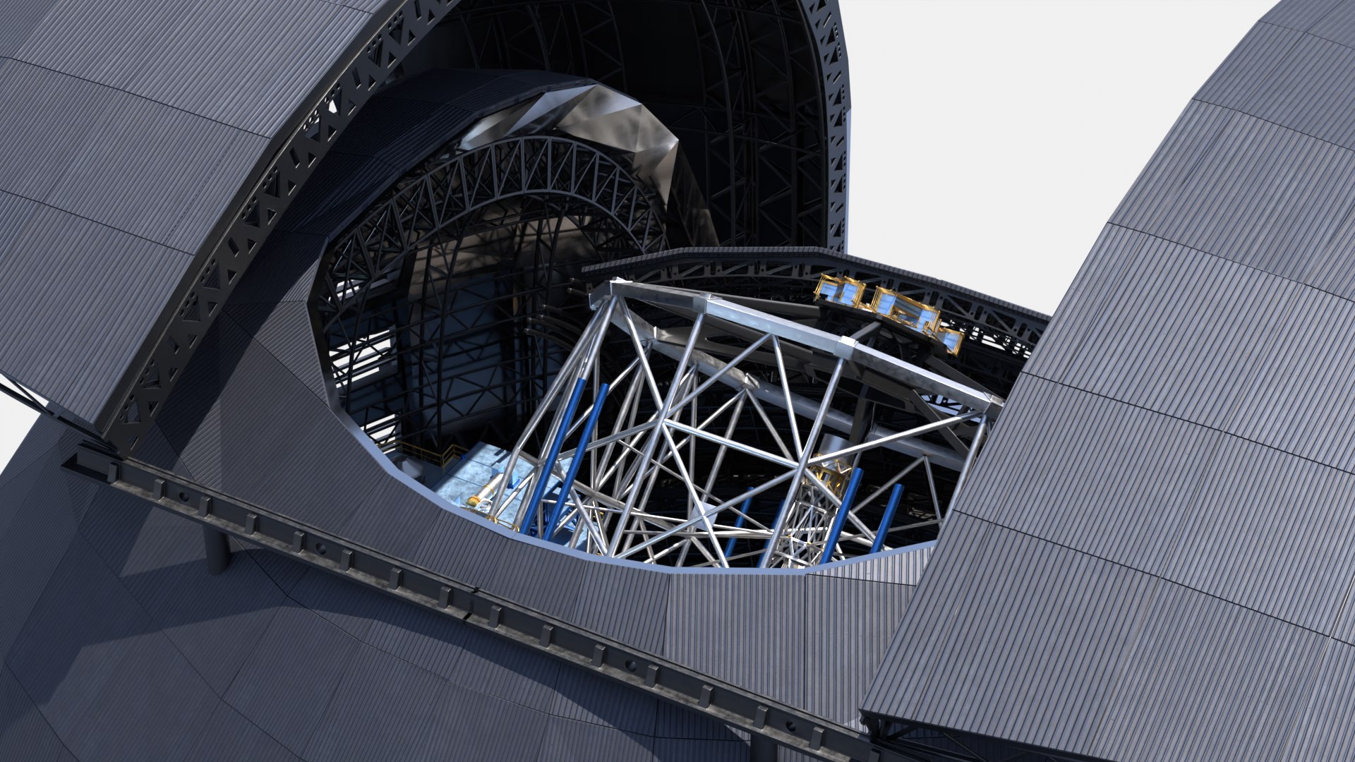Extremely Large Telescope ELT Model - TurboSquid 2276034