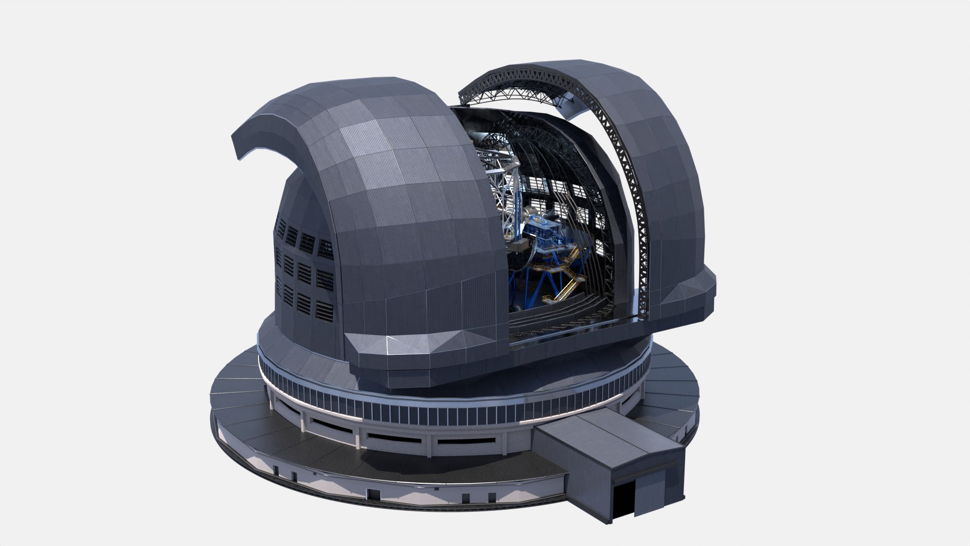 Extremely Large Telescope ELT Model - TurboSquid 2276034