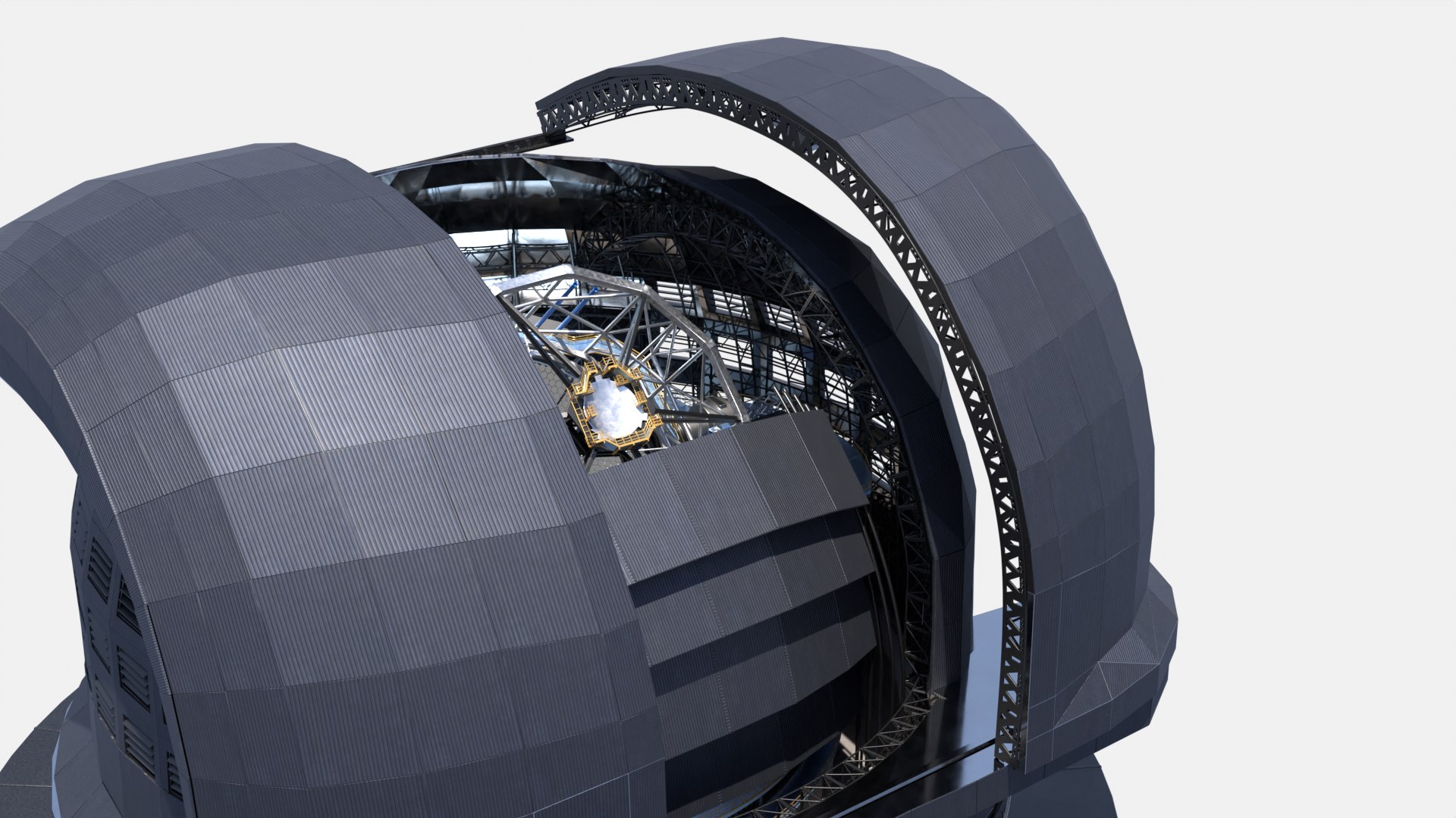 Extremely Large Telescope ELT Model - TurboSquid 2276034