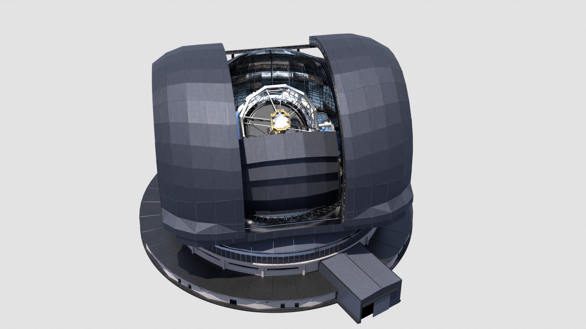Extremely Large Telescope ELT Model - TurboSquid 2276034