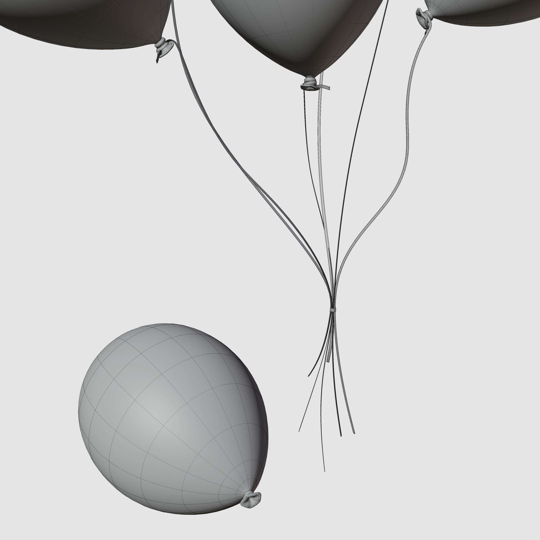 Balloon 3D Model - TurboSquid 1944922
