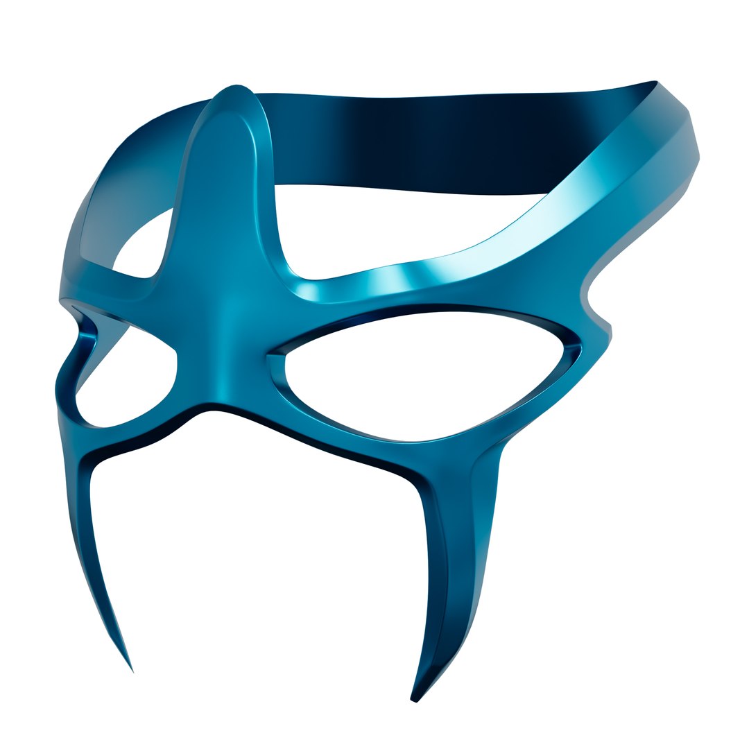 3D Model The Hero Fantasy Mask - TurboSquid 2011992
