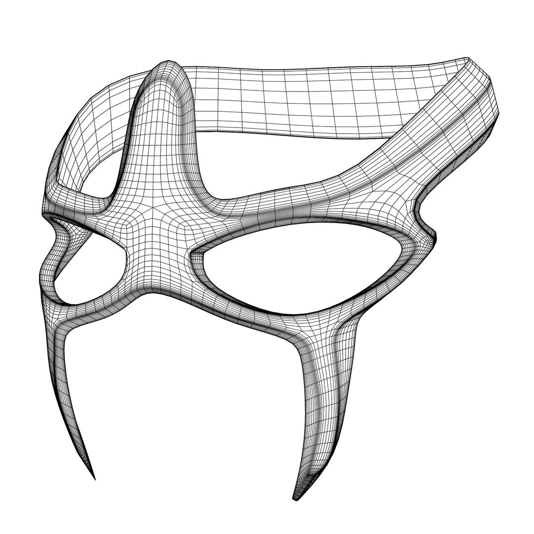 3D Model The Hero Fantasy Mask - TurboSquid 2011992
