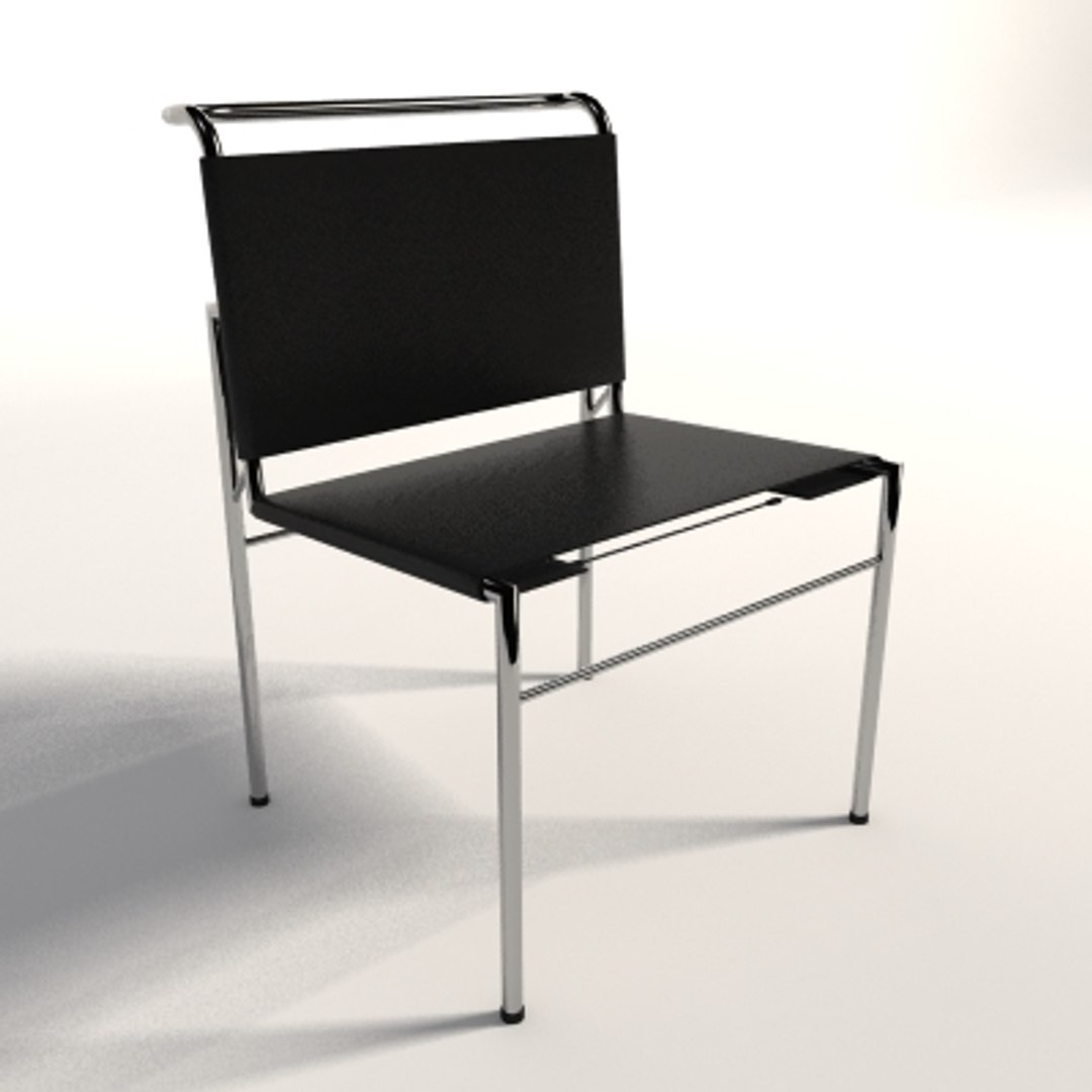 Eileen Gray Roquebrune Chair 3d Model