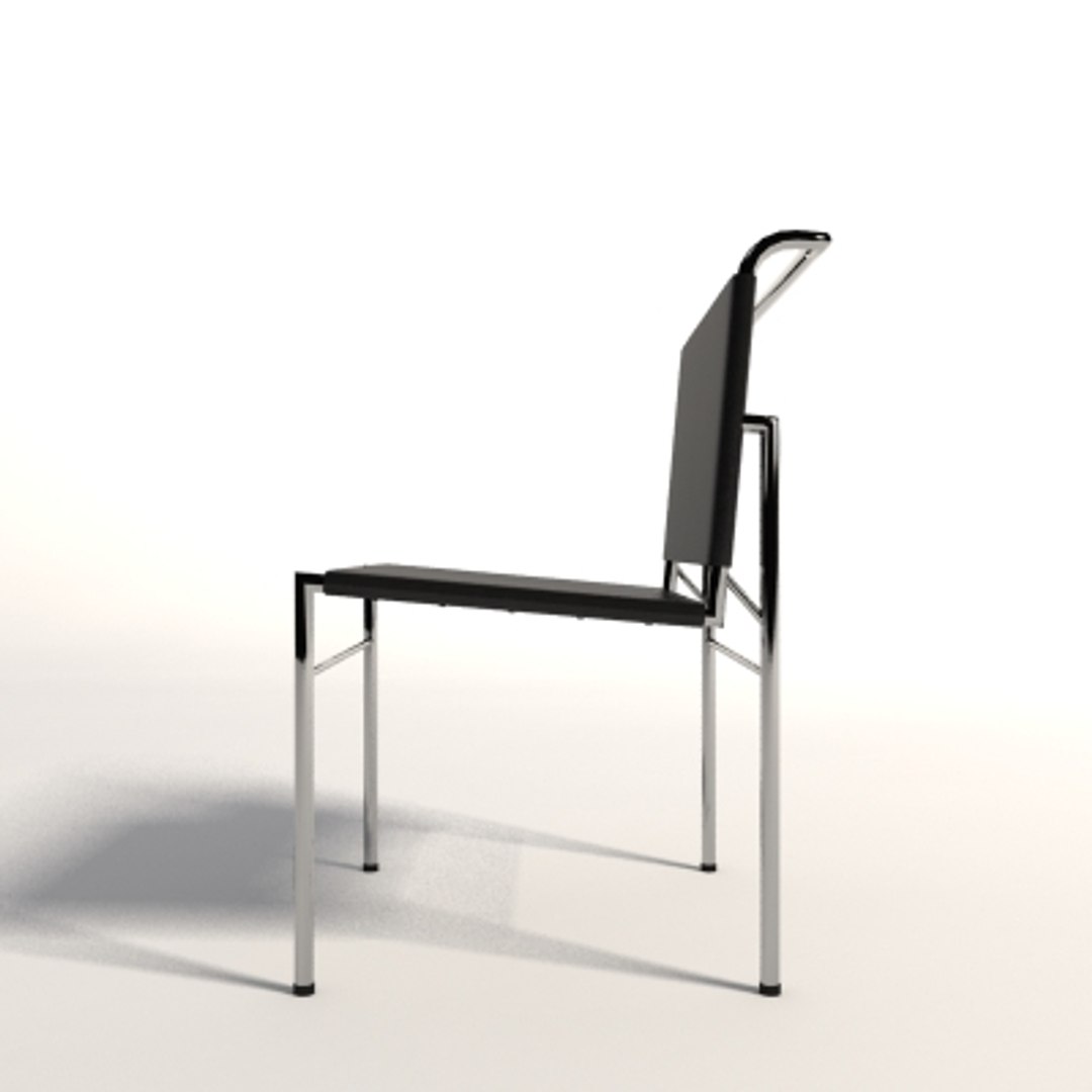 Eileen Gray Roquebrune Chair 3d Model