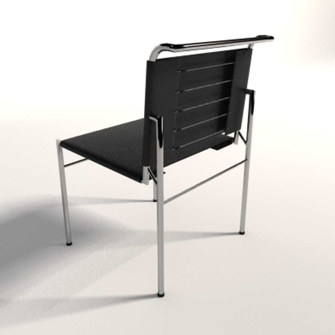 Eileen Gray Roquebrune Chair 3d Model