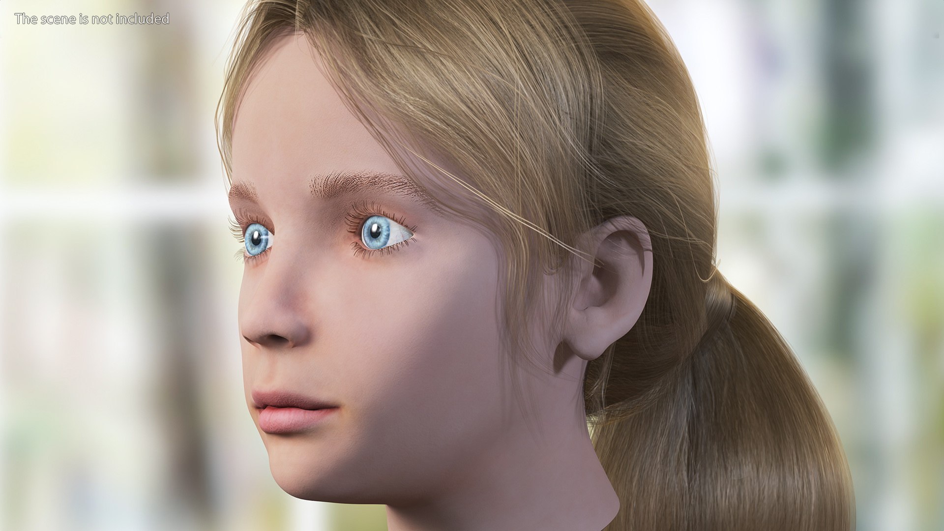 3D Kid Girl Heads Collection Model - TurboSquid 2001197